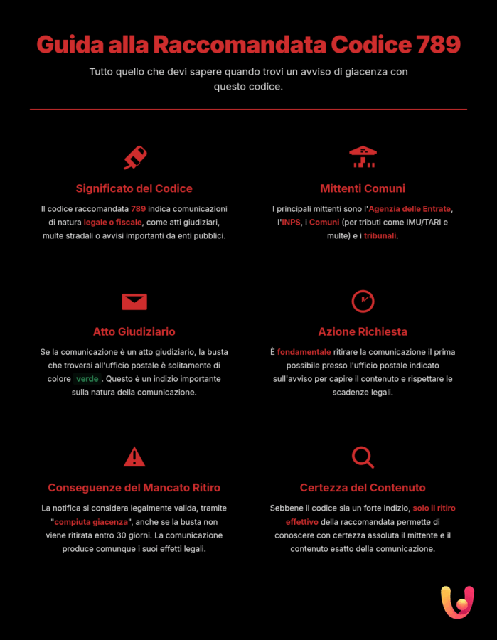 Código de Carta Certificada 789: Significado, Remitentes y Qué Hacer