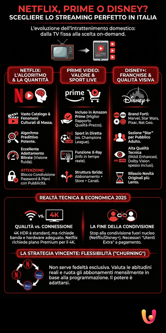 ¿Netflix, Prime o Disney? Cómo elegir el streaming perfecto