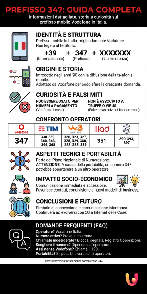 Prefisso 347: Guida completa e informazioni dettagliate | TuttoSemplice.com