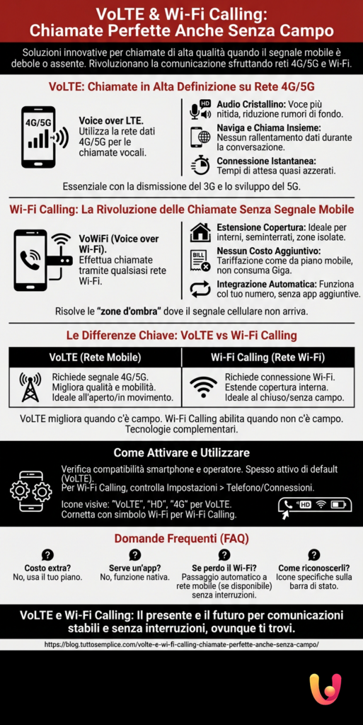 VoLTE e Wi-Fi Calling: Cosa Sono e Tutti i Vantaggi